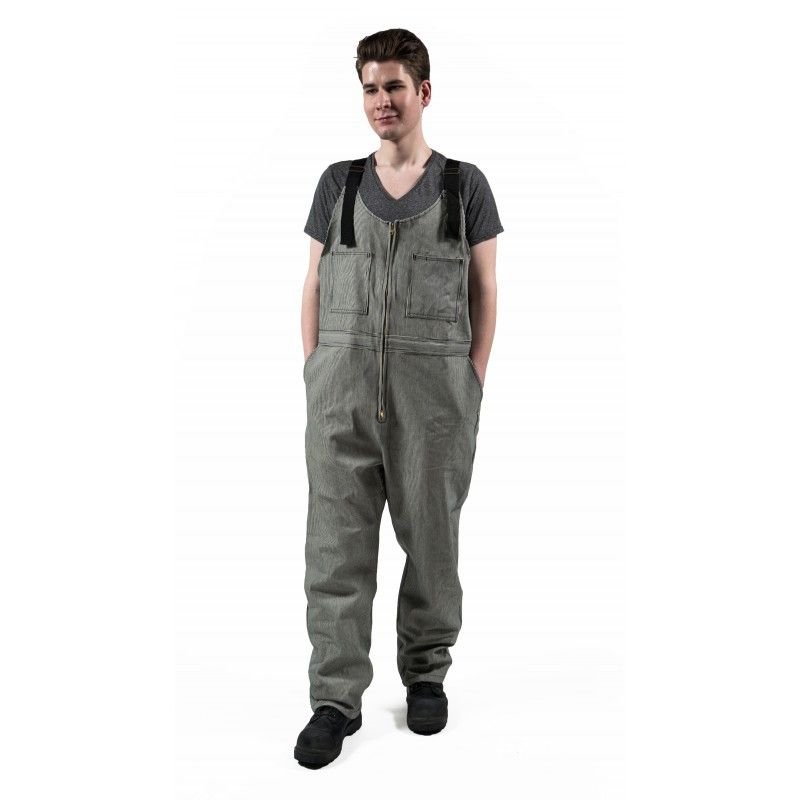 100% COTTON BIB PANT