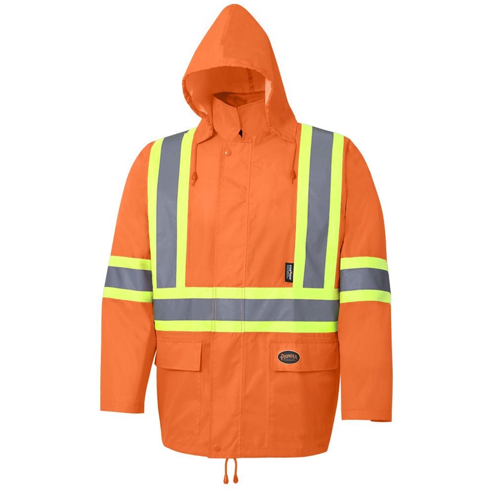 150D Hi-Viz Oxford Poly/PU Waterproof Suit