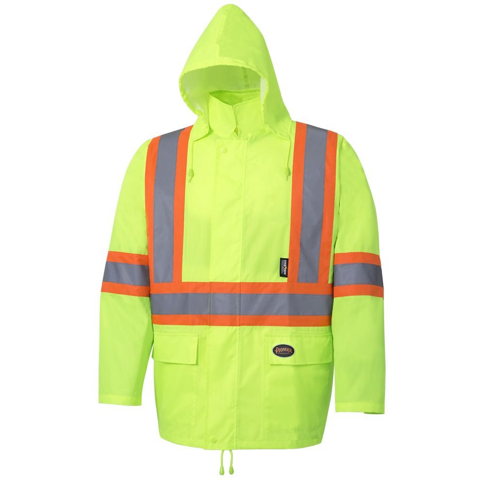 150D Hi-Viz Oxford Poly/PU Waterproof Suit