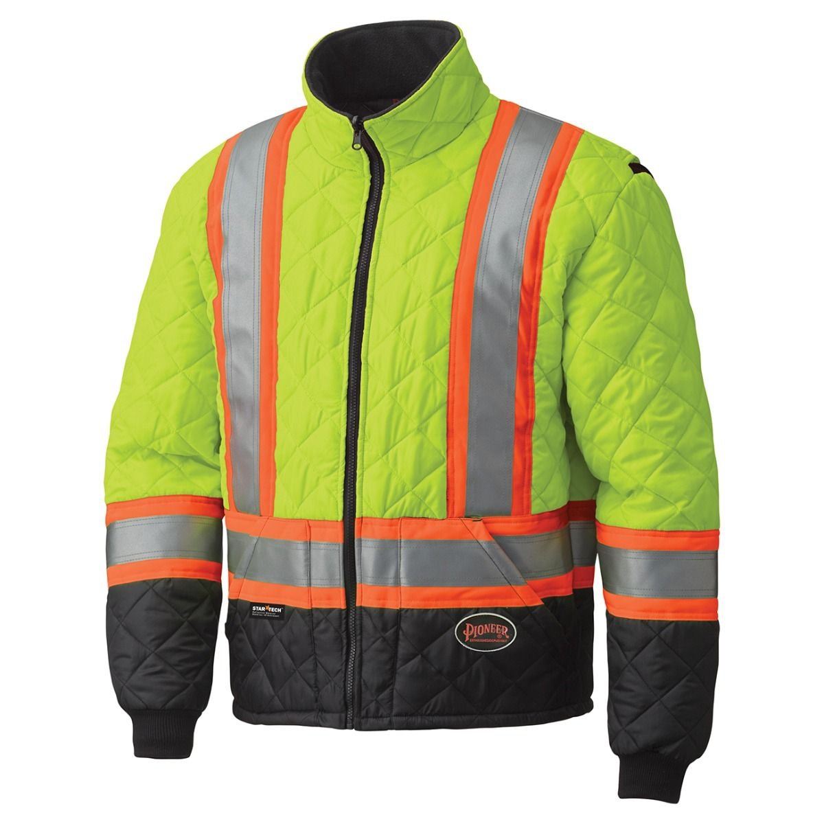 Hi-Viz Quilted Freezer Jacket