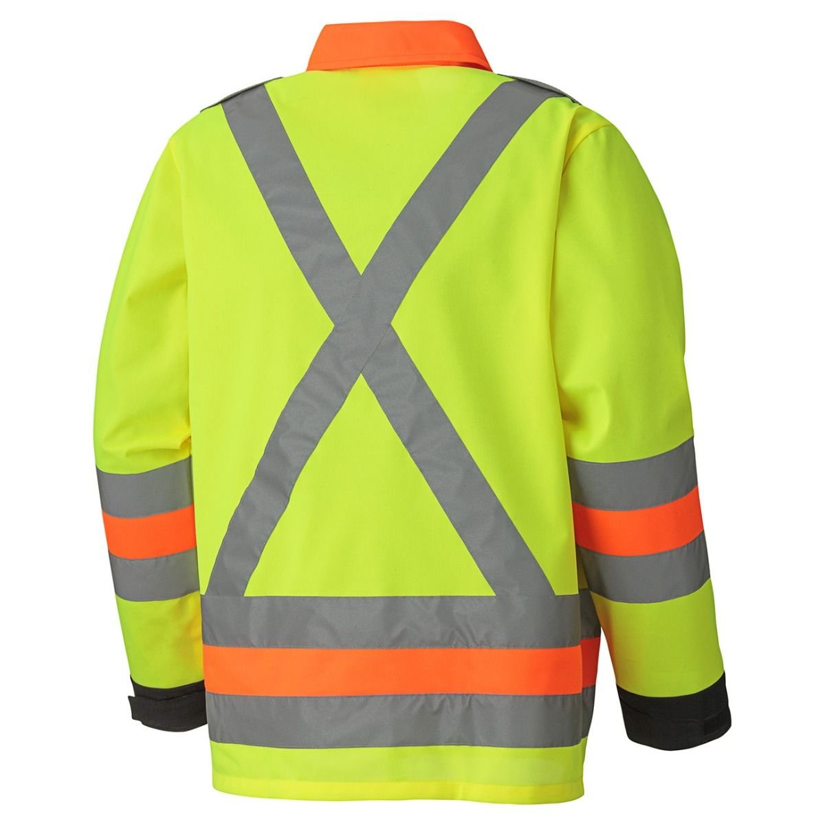 Hi-Viz Breathable Traffic Control Safety Jacket