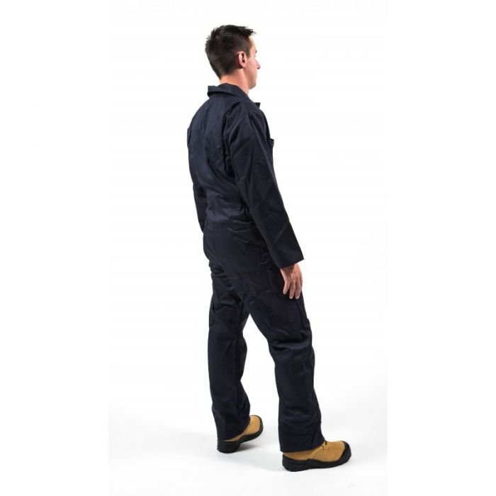 100% COTTON COVERALLS - Button-up