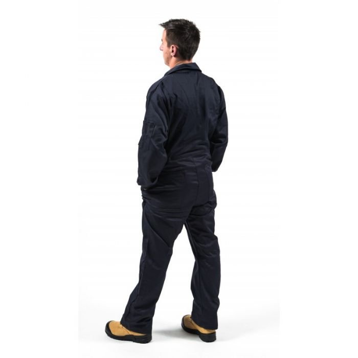 100% COTTON COVERALLS - Button-up
